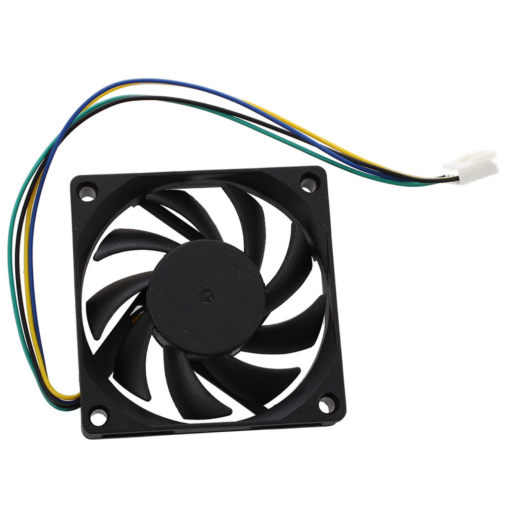 3Pcs 70X70X15mm 12V 4 Pins PWM PC Computer Case CPU Cooler Cooling Fan ...
