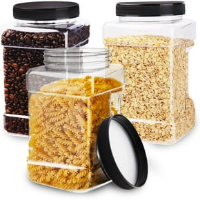 Clear Plastic Cookie Jar