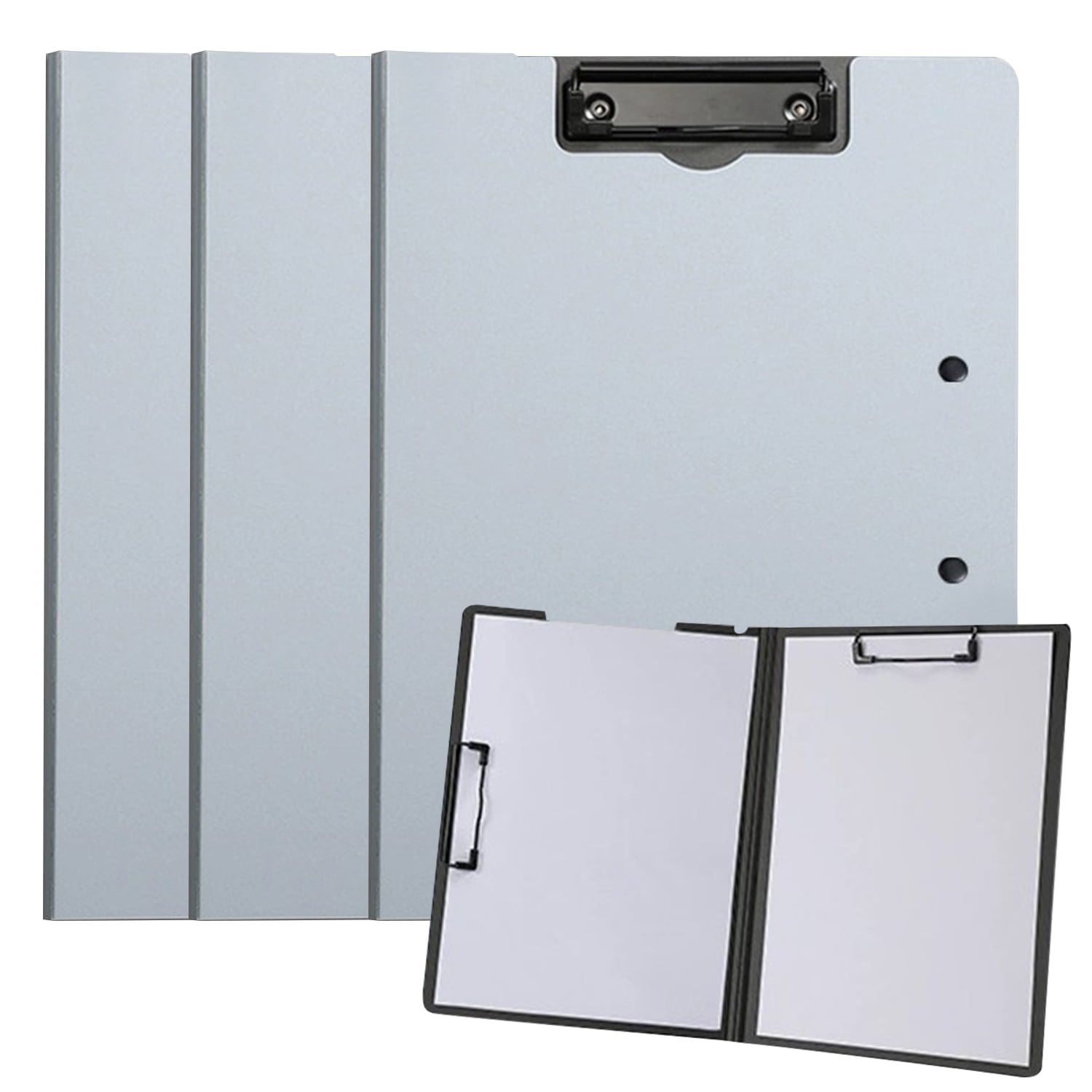 3Pcs A4 360 Degree Foldable Clipboard, Binder Portfolio with Horizontal ...