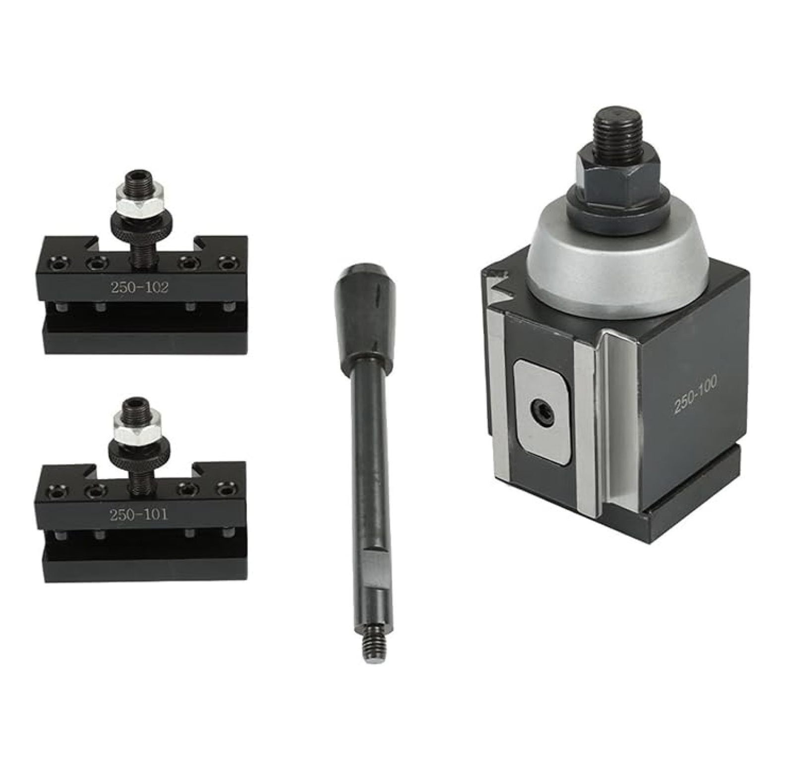 3Pcs AXA Piston Type Tool Post Set 250-100 Piston Type Tool Post 250 ...