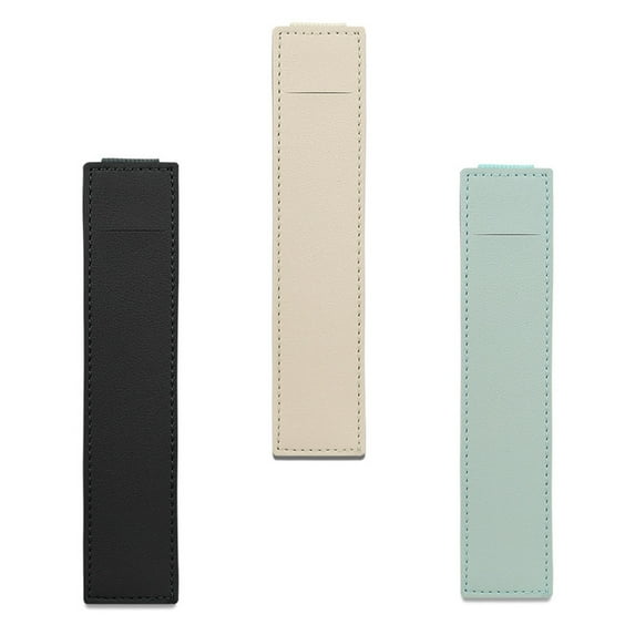3Pcs Adjustable Leather Pen Pouches With Elastic Bands For Notebooks ...
