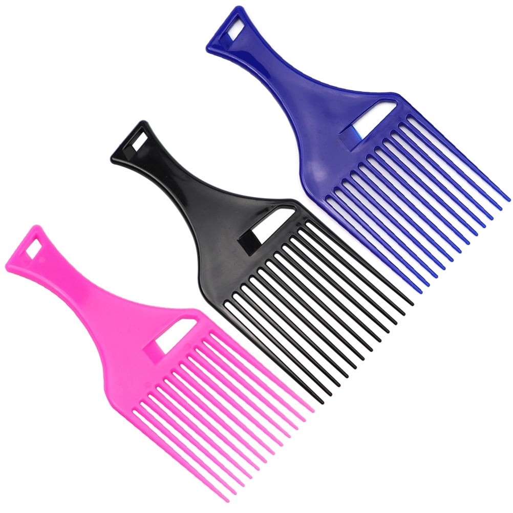 3Pcs Afro Comb Hair Pick Comb African American Hair Brush Styling Tool ...