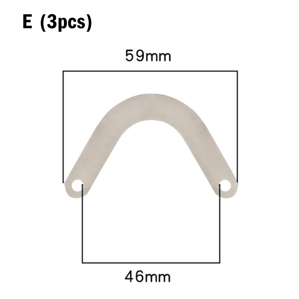 3Pcs Air Compressor Valve Plate Air Tools Silent Oil Free Piston ...