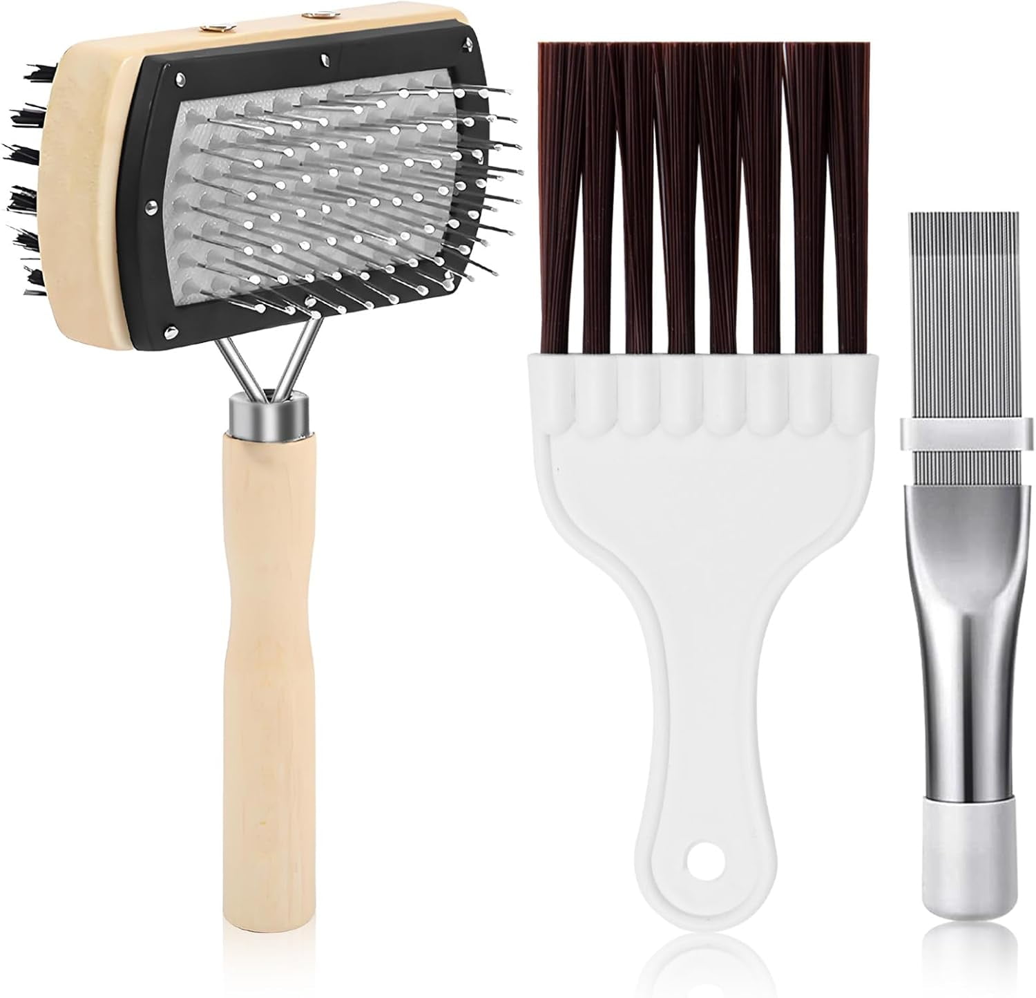 3Pcs Air Conditioner Condenser Fin Cleaning Brush Refrigerator Coil ...