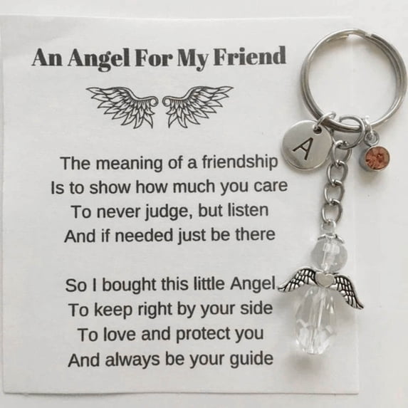 3Pcs Angel Wing Keychain, Aaihamo Angel Wings Keychain, Guardian Angel ...