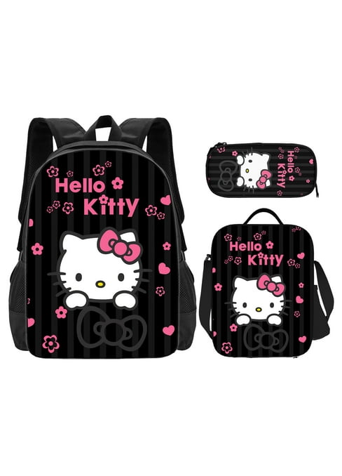 Sanrio Hello Kitty Kuromi Mini PU Backpack, Kawaii Shoulder Bag, 10.5 ...