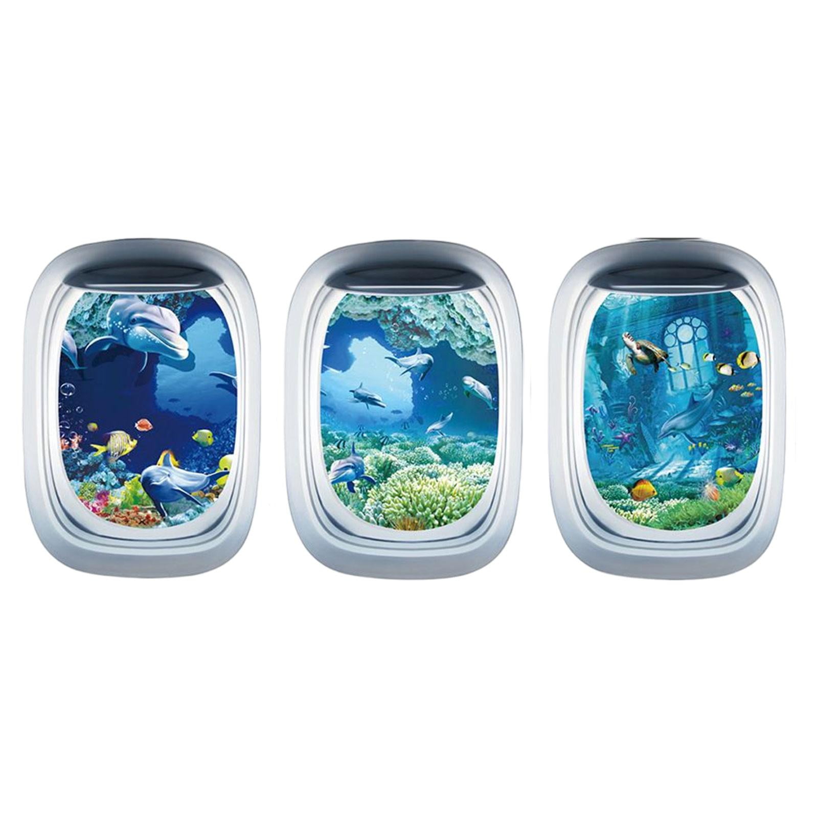 3Pcs Anti Slip Bath Tub Stickers Sea Bathtub Appliques ,Bath Tub Decal ...