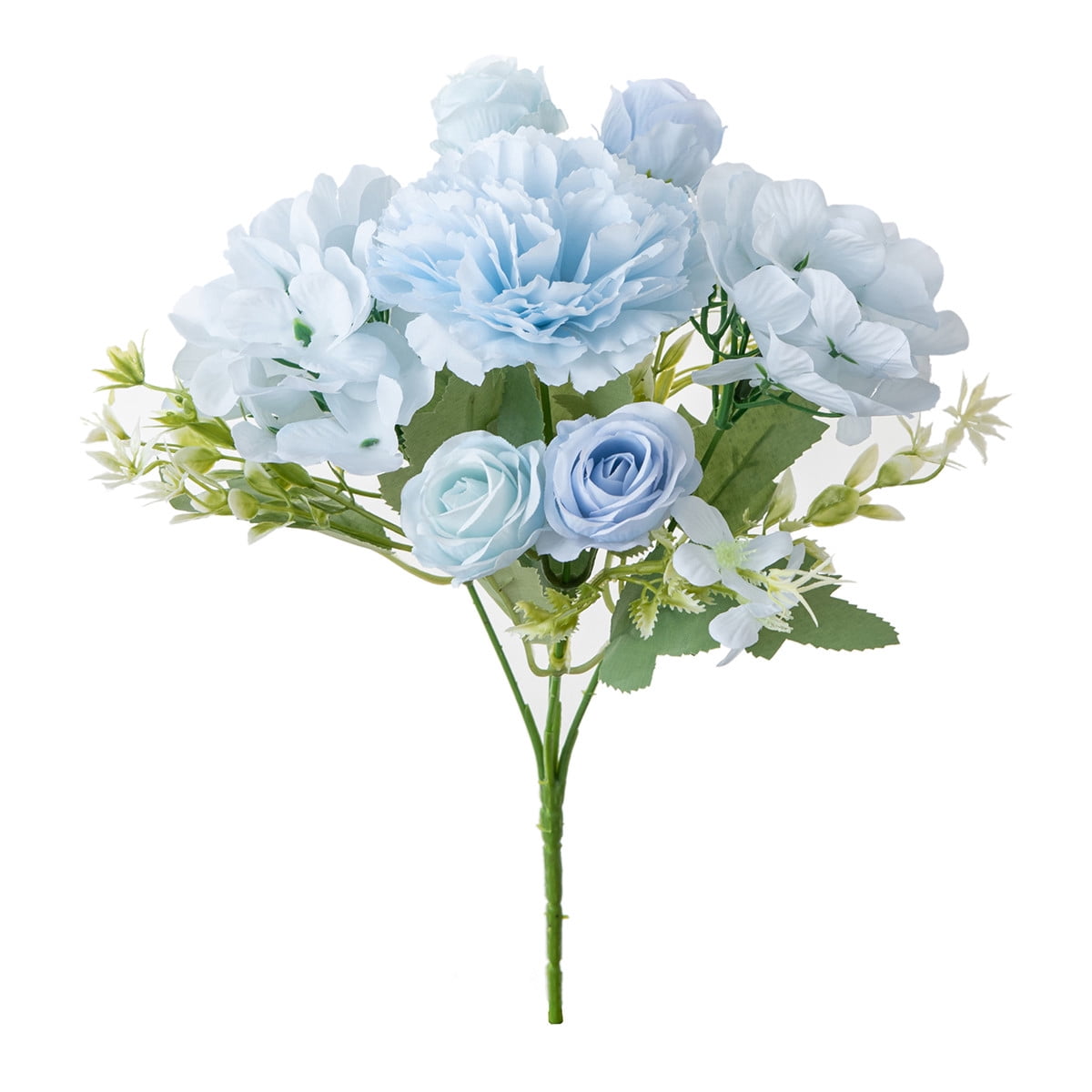 3Pcs Artificial Flowers Carnation Valentine'Wedding Bridal Bouquet ...