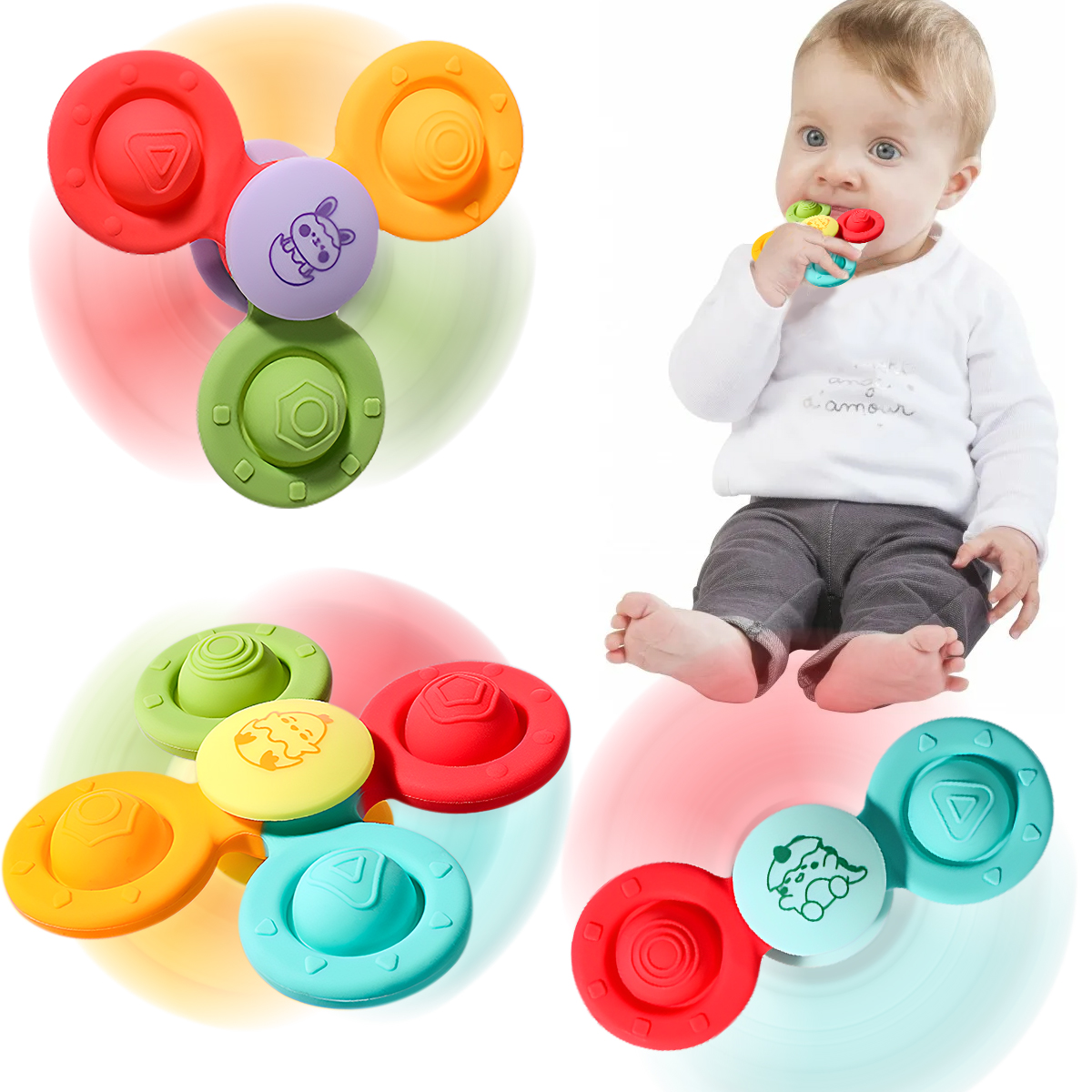 Phone Ring Fidget Spinner-Bling (Gold) - Walmart.com