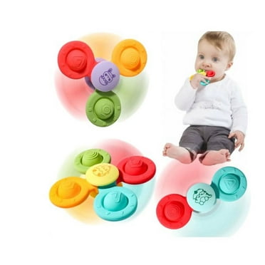 High-Quality Silicone Suction Cup Spinner Toys for Toddlers 1-3 ...
