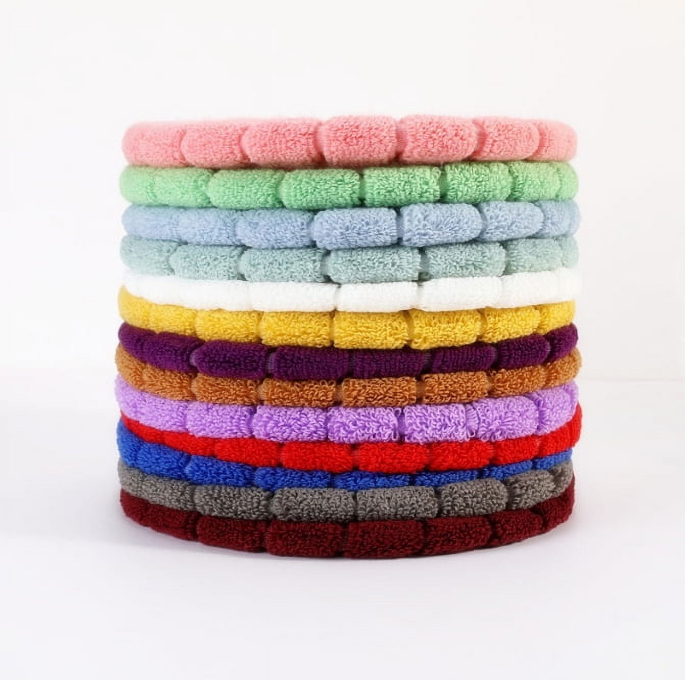 3Pcs Bathroom Soft Thickened Warmer Stretchable Washable Cloth Toilet ...