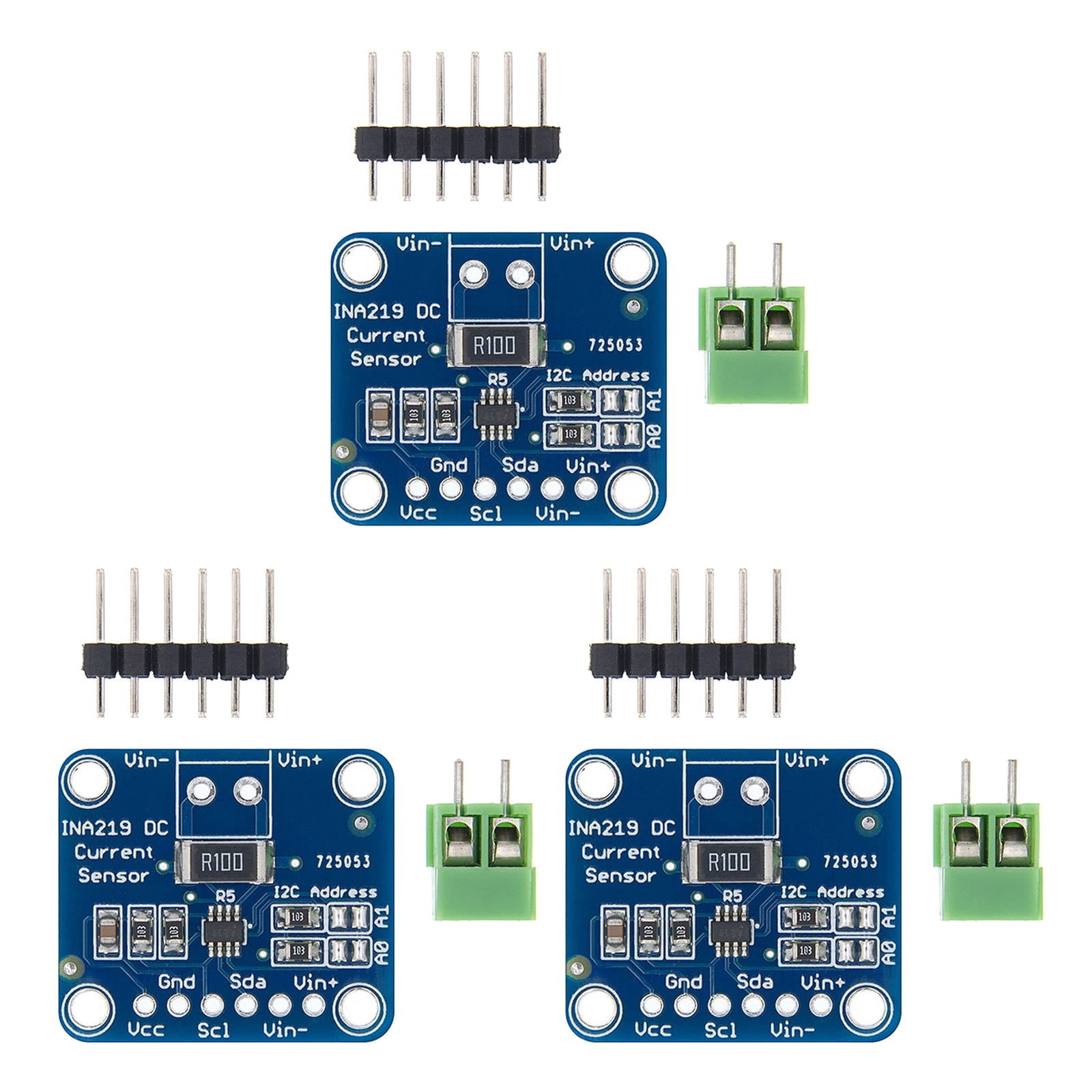 3Pcs BiDirectional Current Power Supply Sensors Module Current Power ...