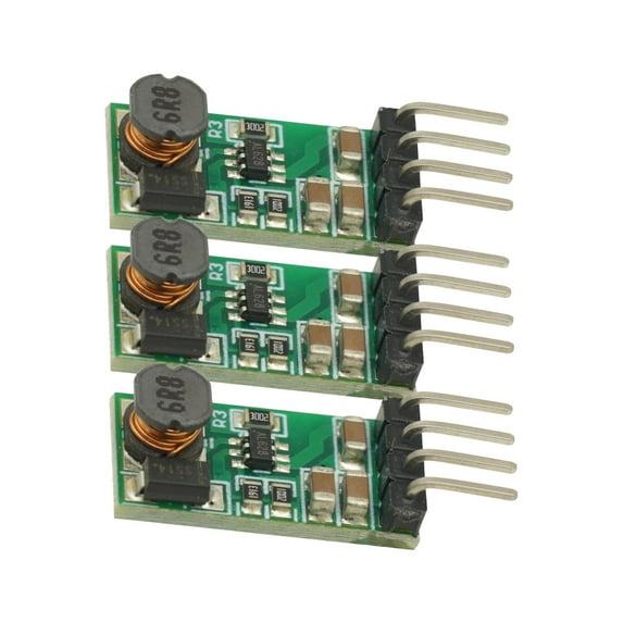 3Pcs Boosting Converter Module 3.3V 3.7V 5V 6V 5V to 12V Power Supply ...