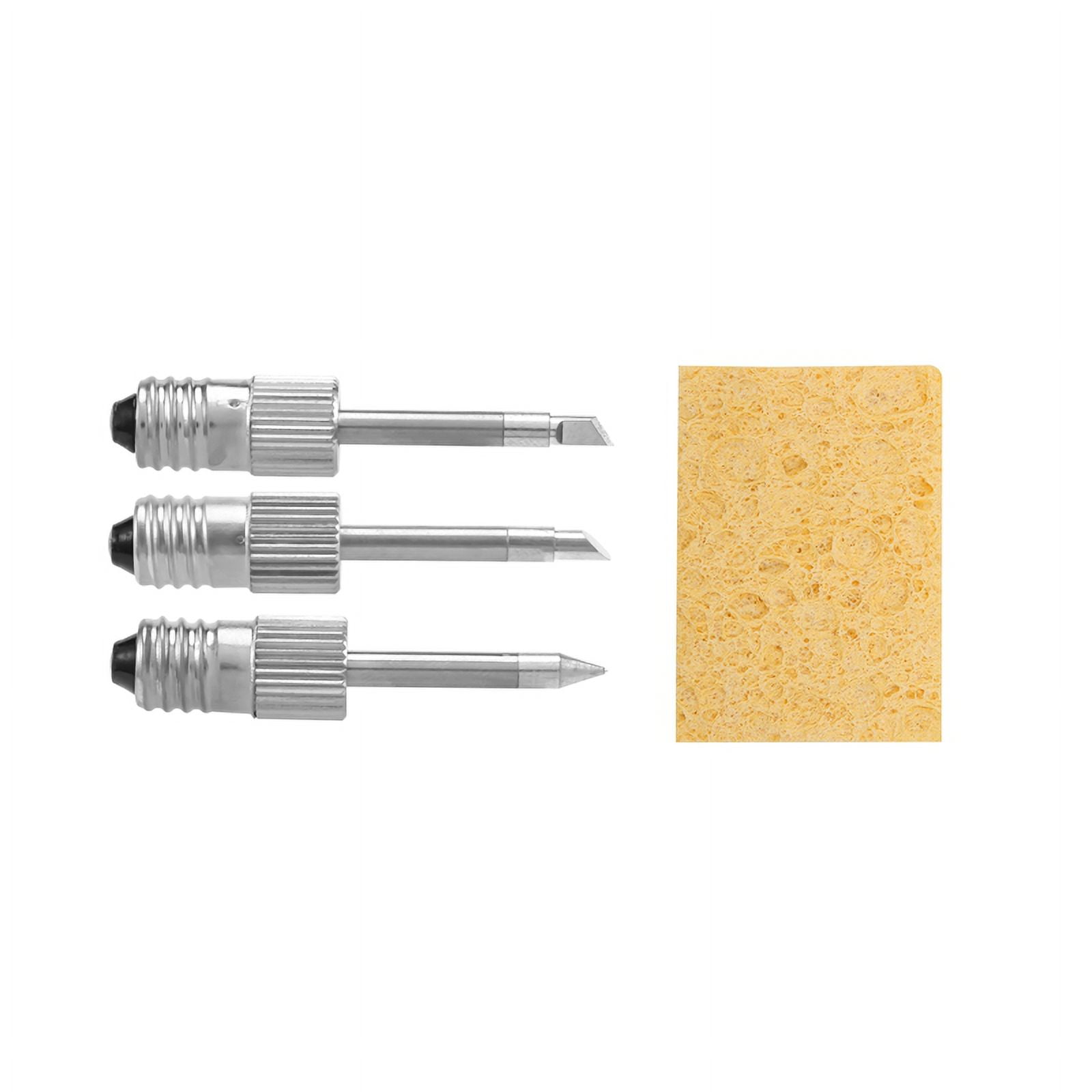 3Pcs Brass Soldering Tips USB Iron Head Welding for E10 Interface ...