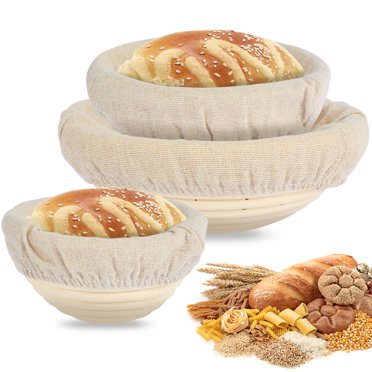 Wuzstar Bamboo Bread Box Double Layer Bread Container Bin Countertop ...