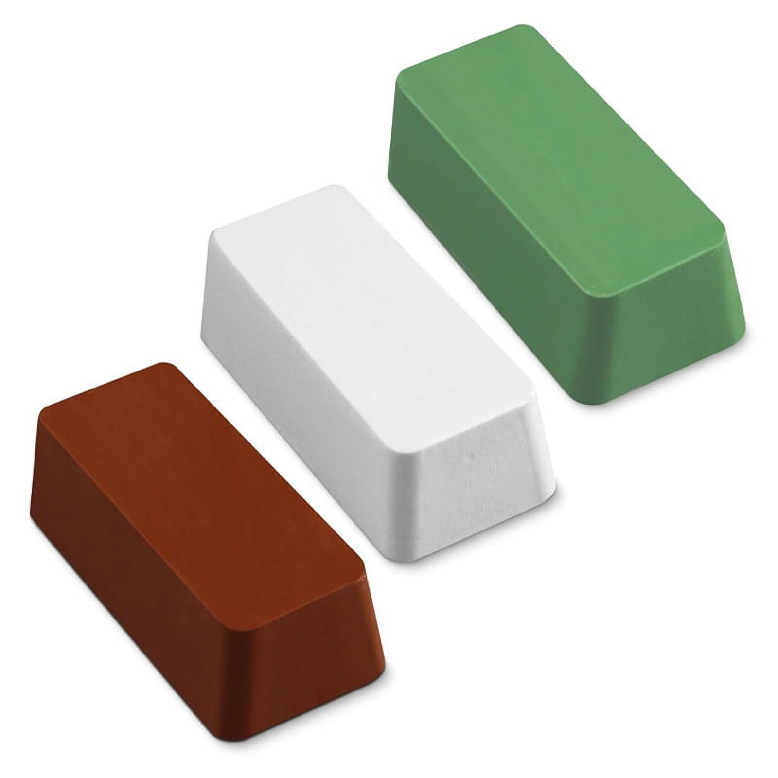 3Pcs Buffing Polishing Compound Kit, Metal Polish 12 Oz Red Jewelers ...