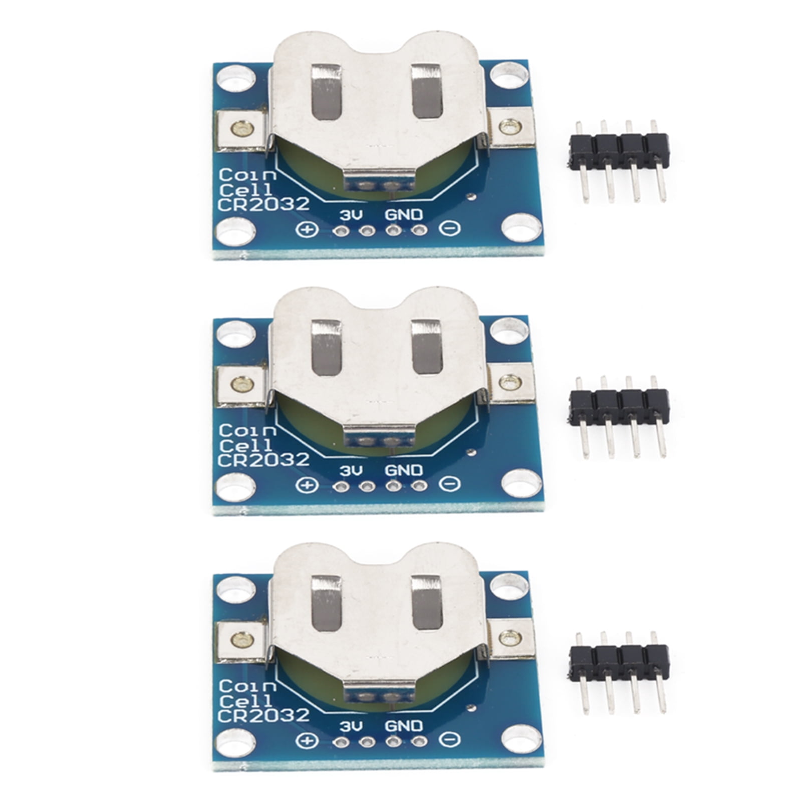 3Pcs Button Battery Mounting Board Electrical Holder Module for 20mm ...