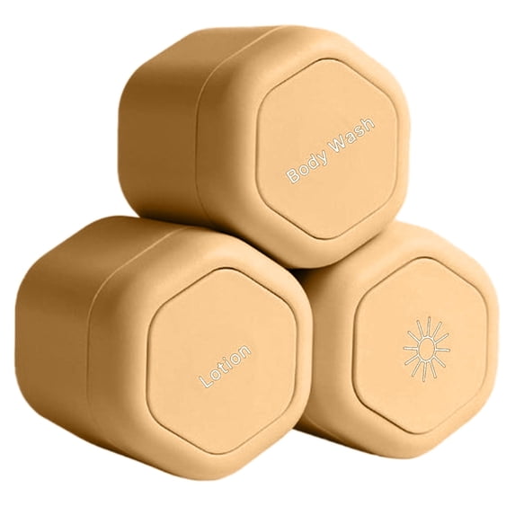 3Pcs Cadence Travel Containers - Body Care Set - Travel - 3 Flex ...