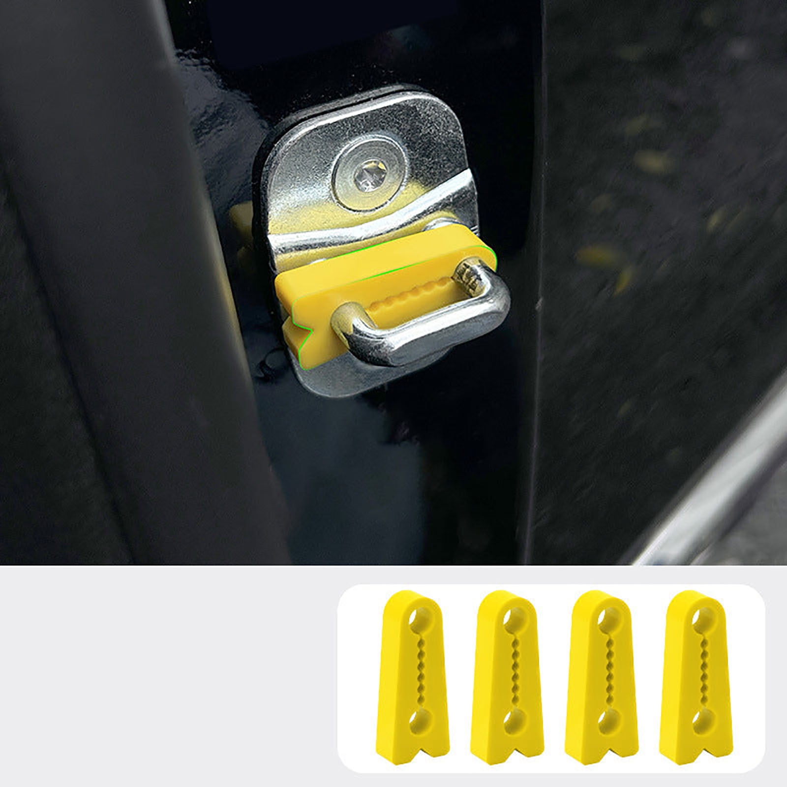 3Pcs Car Door Lock Silencer Pads! xqxayjr 4Pcs Silicone Buffer Pads For ...