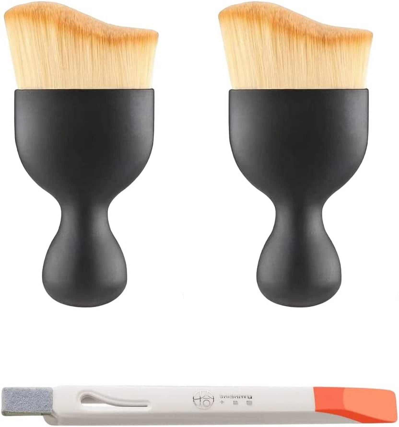3Pcs Car Interior Cleaning Brush Auto Interior Dust Brush Soft Bristles ...