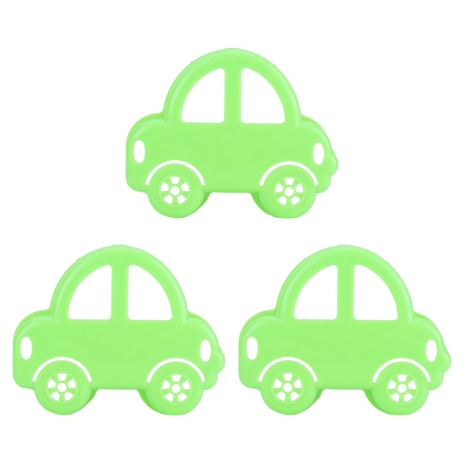 3Pcs Car Sandwich Cutter Food Grade Safe Convenient Easy Encourage Kids ...