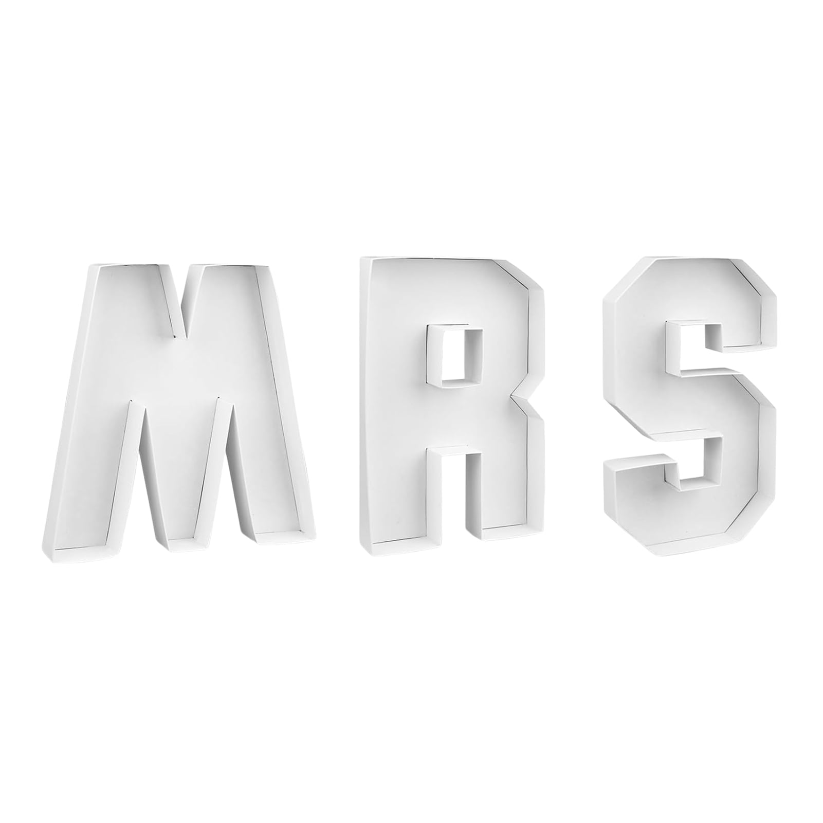 3Pcs Cardboard Letter Boxes Fillable Display Trays for Food Treats ...