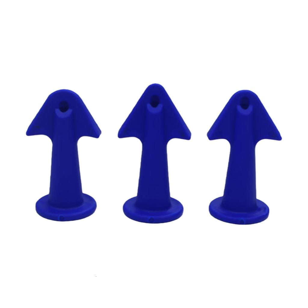 3Pcs Caulking Nozzle Applicator Finishing Tool Spatula Plastic Shovel ...