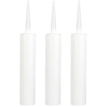 8 Pack Reusable Empty Caulking Tubes - 11-Ounce Sealant Applicator for ...