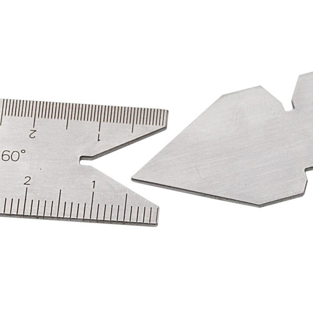 3Pcs Center Gauge Kit Stainless Steel Measuring Thread 55&60 Degrees ...