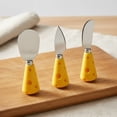 3Pcs Cheese Knife, Cheese Handle Cheese Knife Set for Cutting Boards ...
