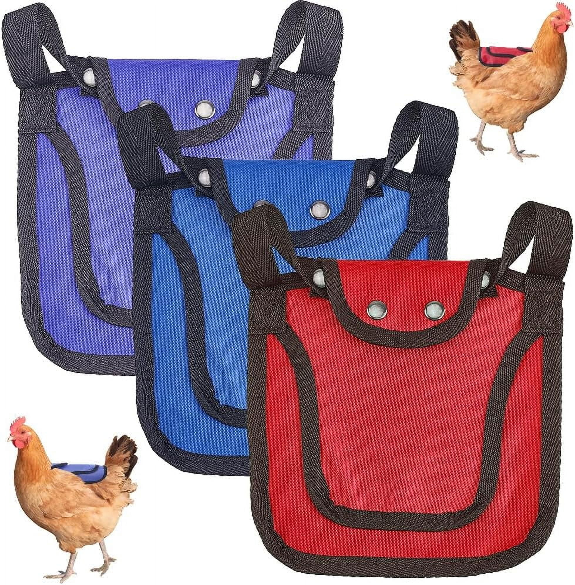 3Pcs Chicken Saddle for Hens Poultry Saver with Adjustable Strap ...