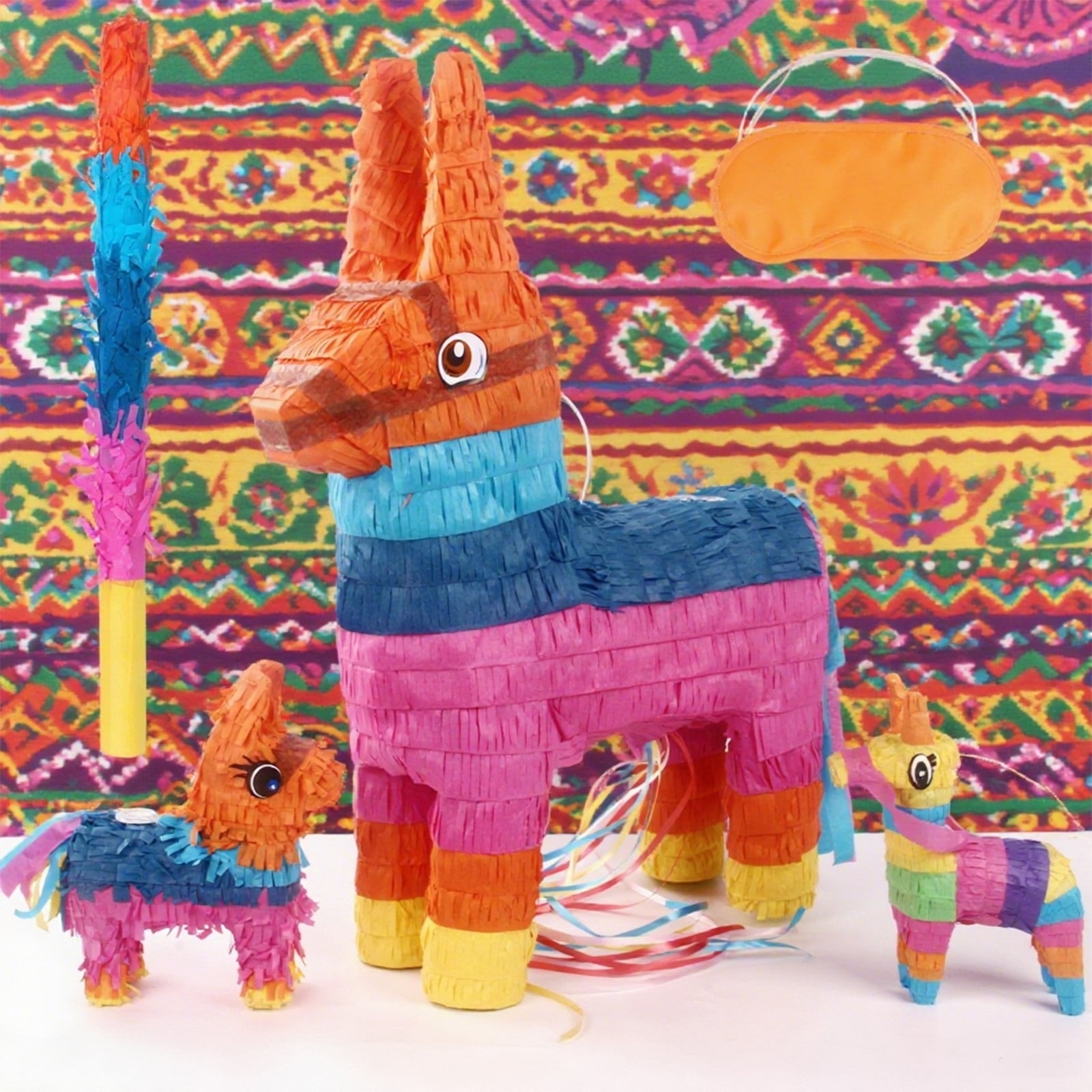 3Pcs Cinco De Mayo Large Donkey Pinata Carnivals Festivals Pinata Toy ...