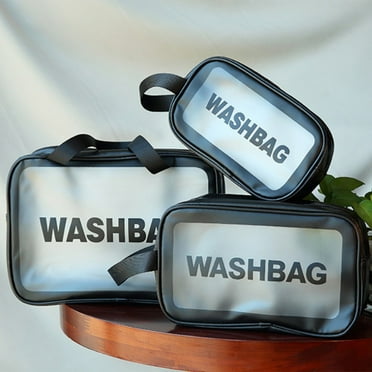Clear Toiletry Bag Approved Travel Toiletry Bags Liquid Bag with Handle ...