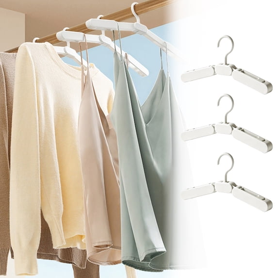3Pcs Compact Travel Hanger Efficient Packing Lightweight Space Saving ...