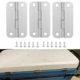 3PCS Cooler Hinges & Screws Stainless Steel Replacements For Igloo ...