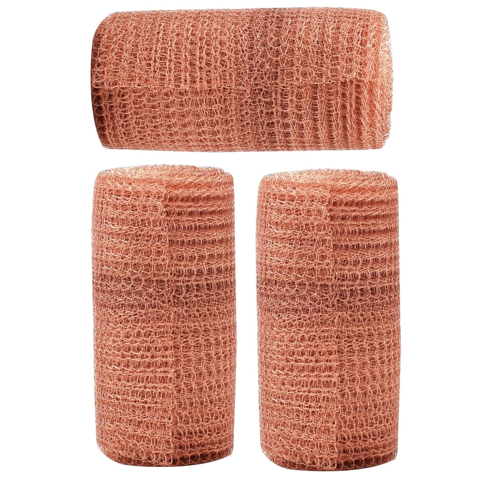 3Pcs Copper Mesh Flexible Copper Wire Mesh Roll Slug and Snail Proof ...