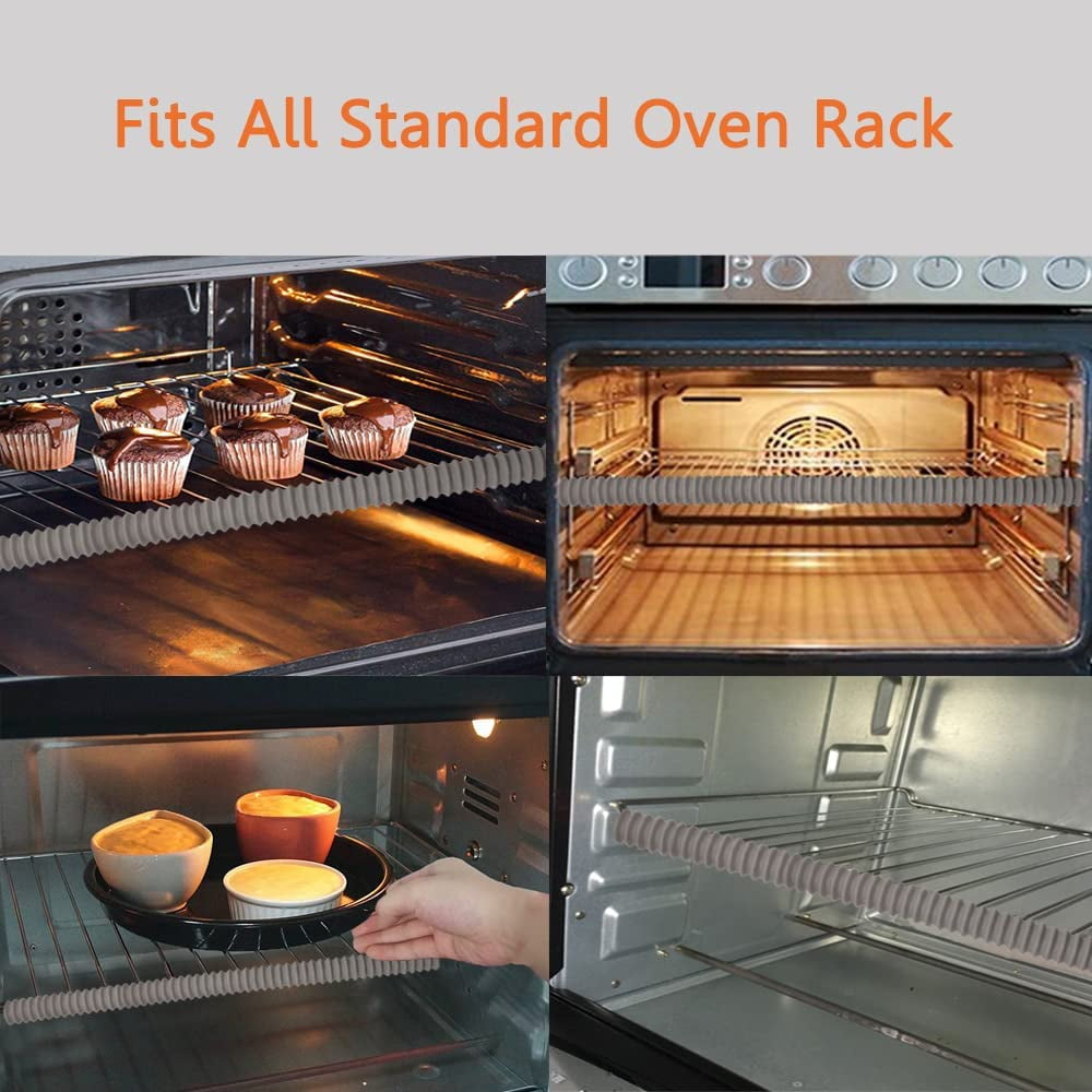 3Pcs Cover 14 Inches Long Oven Guards for Racks, Heat Resistant ...