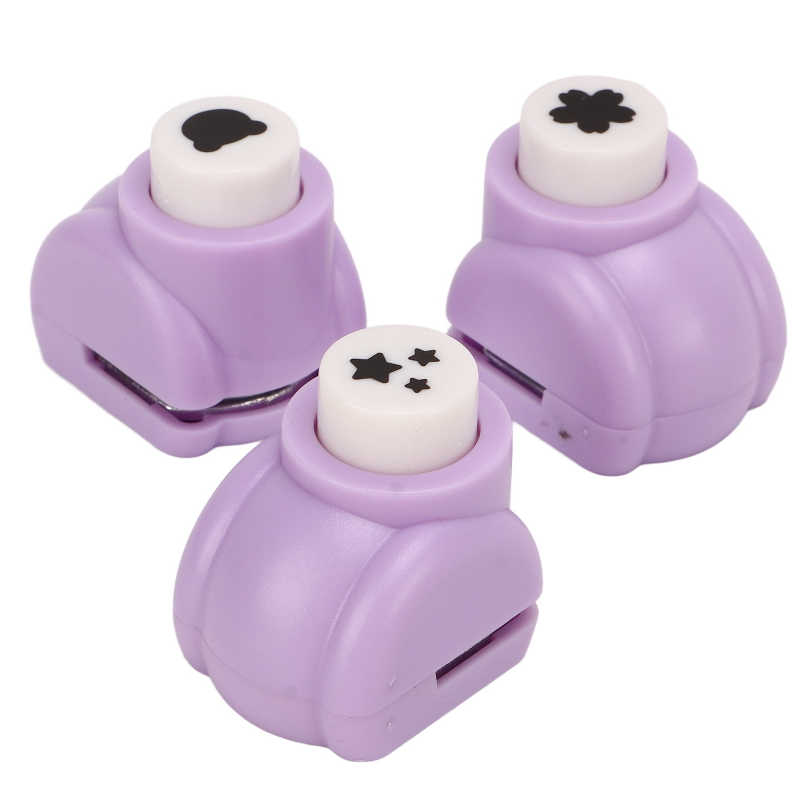 3Pcs Craft Hole Punch Shapes Set Paper Punch Cat Head Petal Star ...