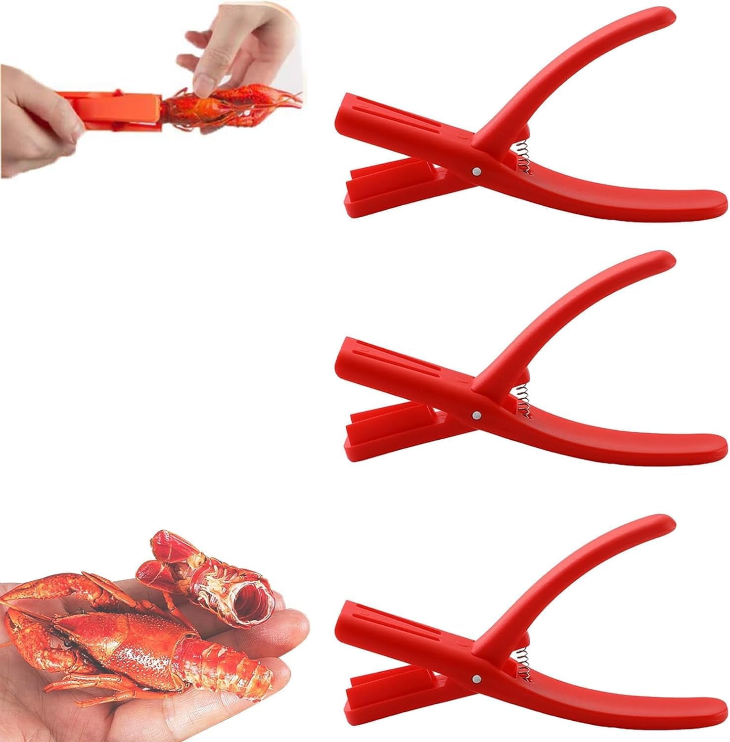 3Pcs Crawfish Peeler, Crawfish Shucker, Crawfish Sheller Tool for ...