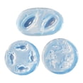 3Pcs Creative Silicone Mold Kits Gold Fish and Whale for Jewelry Making ...