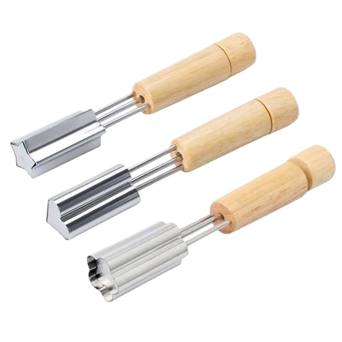 3Pcs Cupcake Corer Cake Plunger Hole Cutter For Bake Pastry Fill And ...