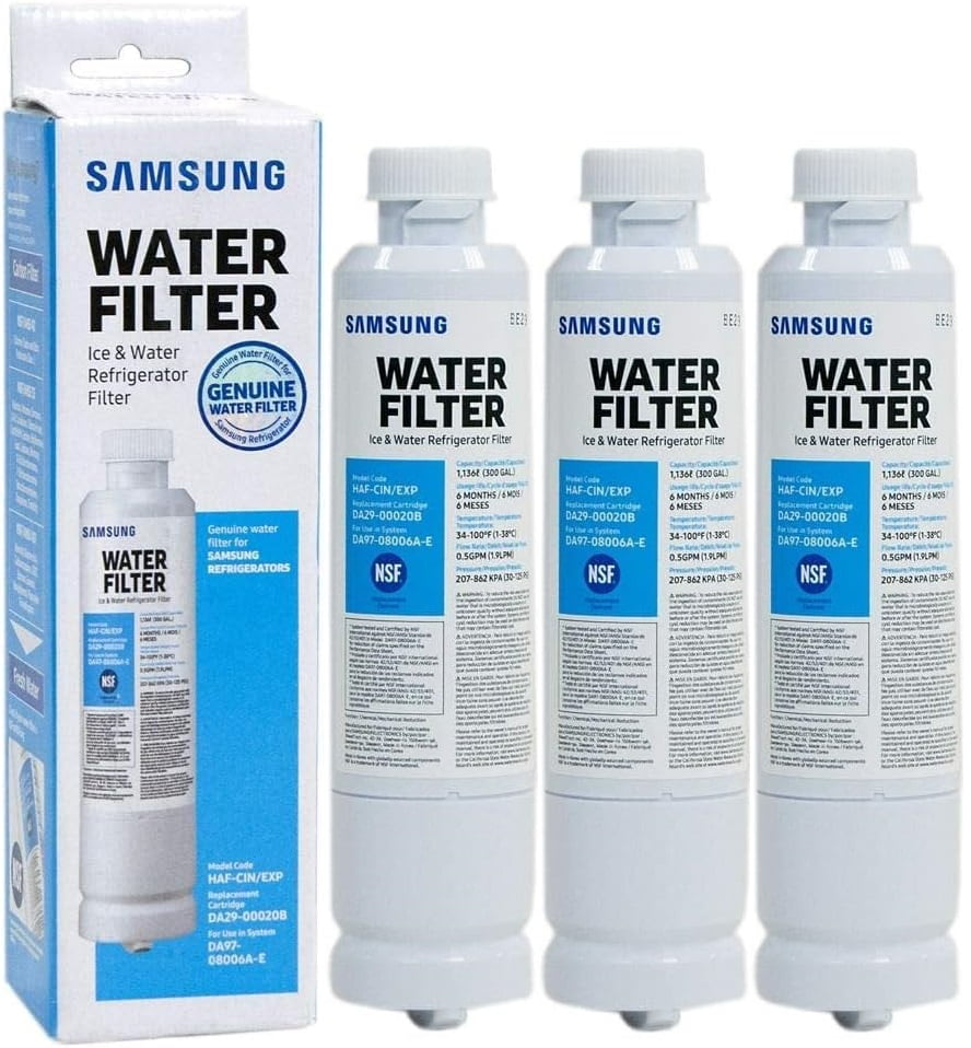 Customer reviews for 3Pcs DA29-00020B HAF-CIN/EXP Refrigerator Water ...