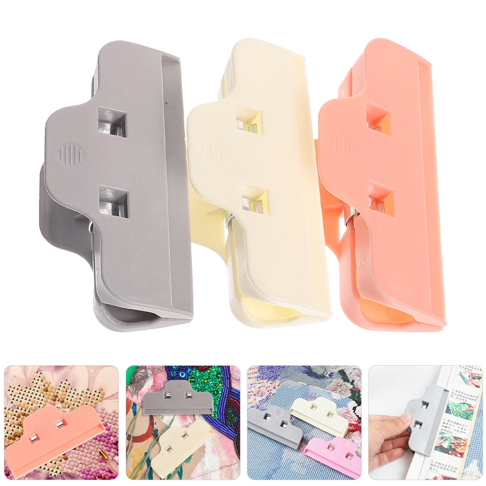 3Pcs Diamond DIY Painting Clips Large Edge Clips Diamond Picture Clips ...
