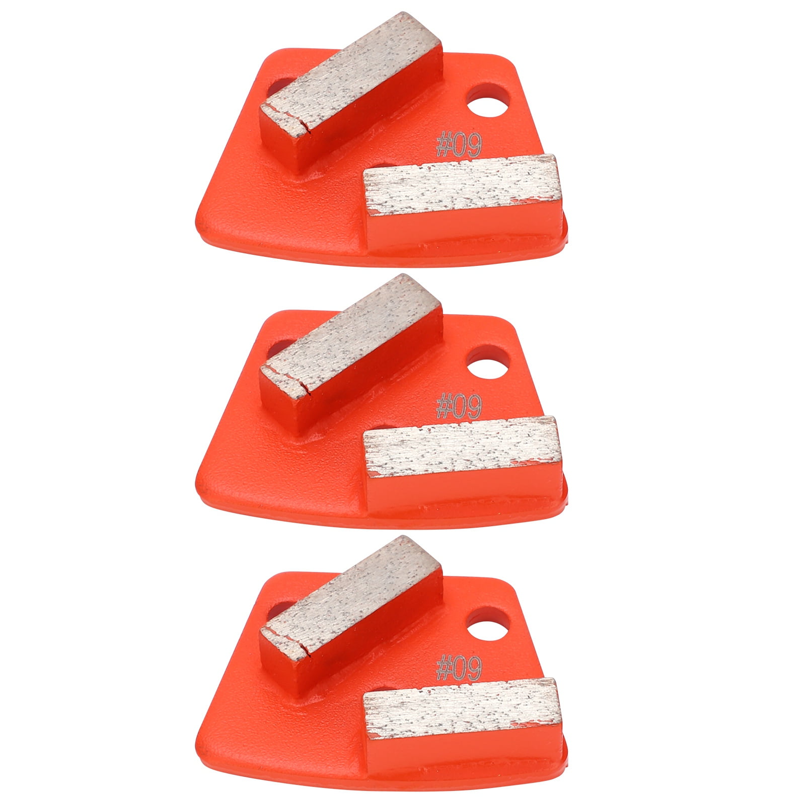 3Pcs Diamond Grinding Shoes Trapezoid Concrete Aggreesive Cutting 2 ...