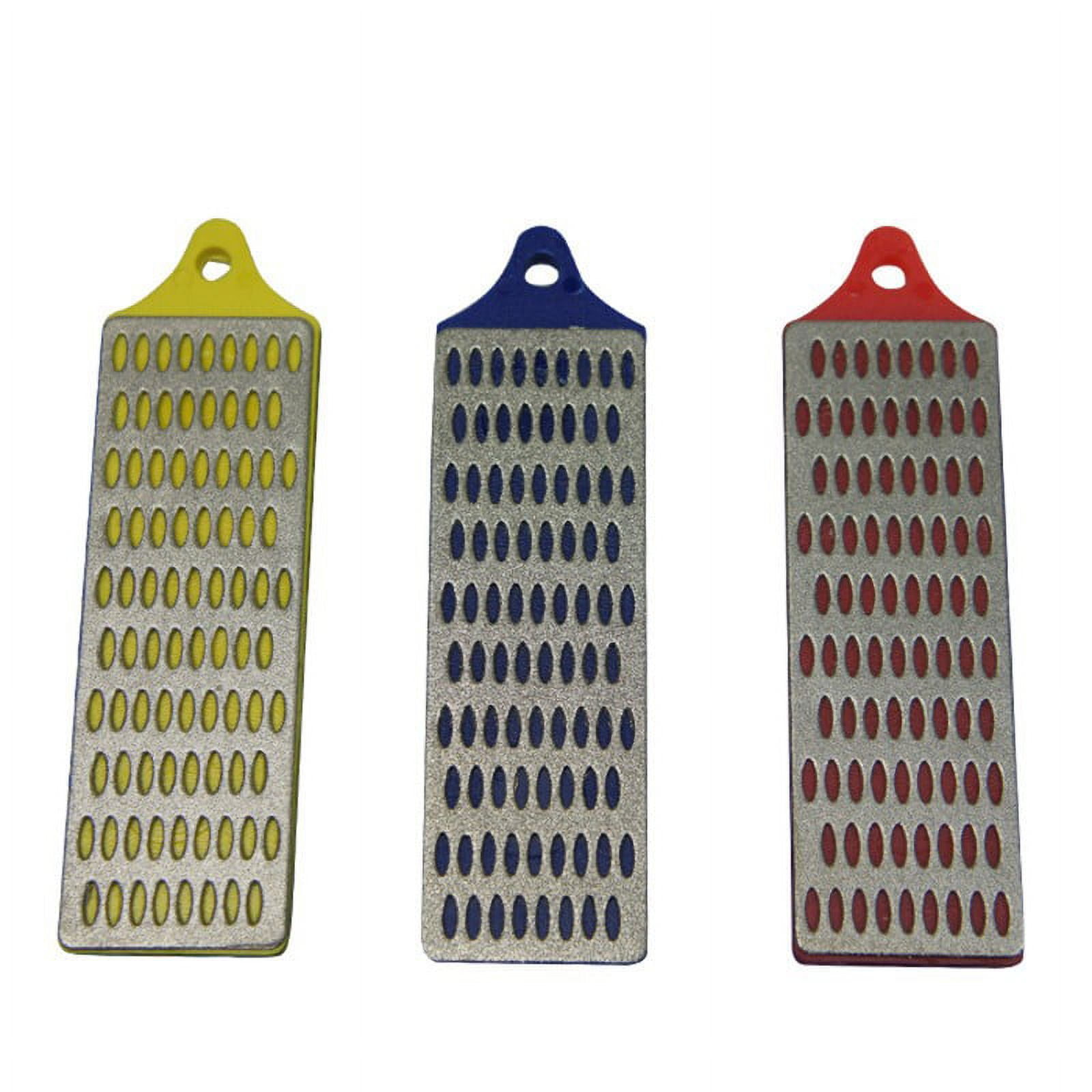 3Pcs Diamond Sharpening Whetstone Set Coarse Medium Sharpening Cutter ...