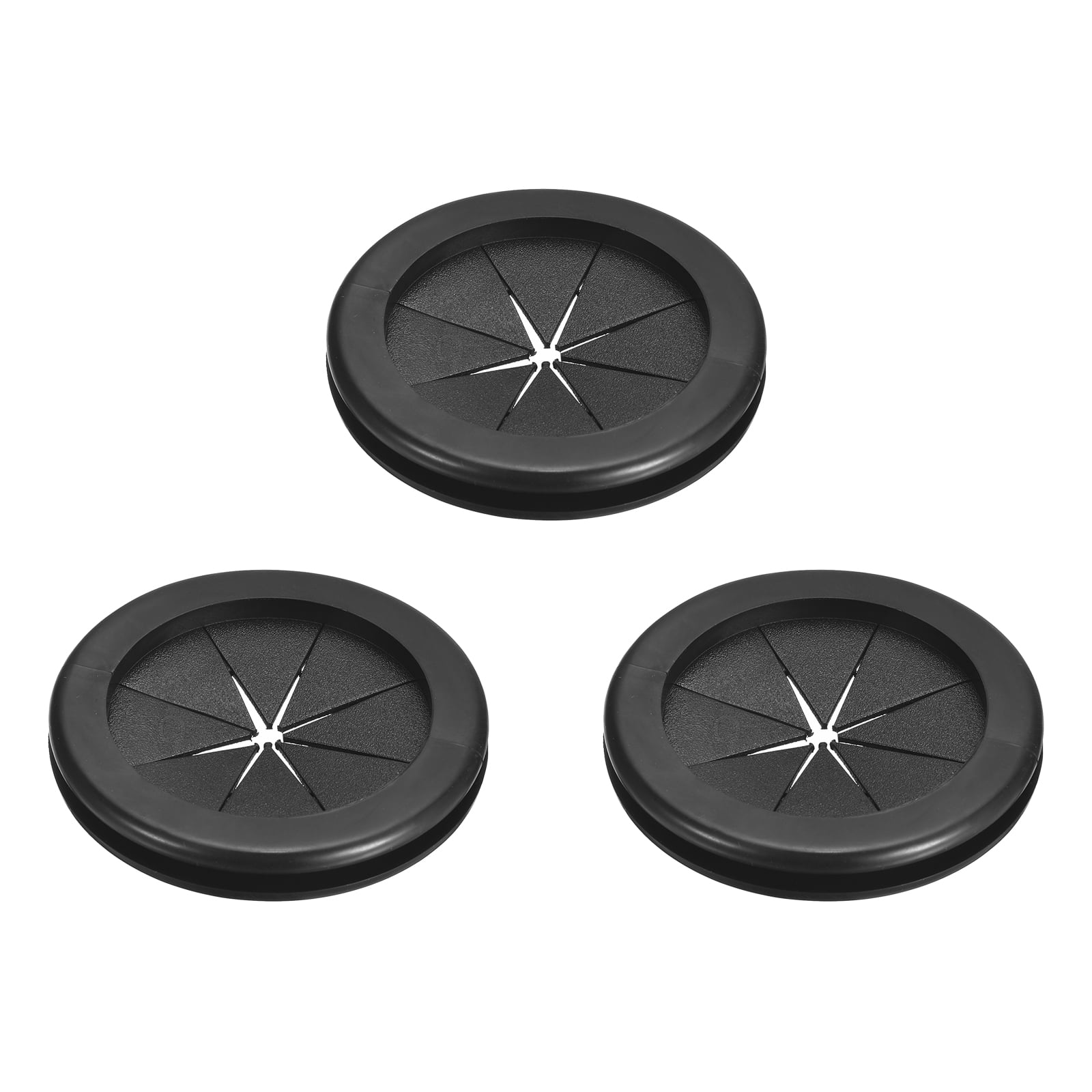 3Pcs Double Sided Rubber Grommets 2"(52mm) ID 2-3/8"(60mm) Drill Hole ...