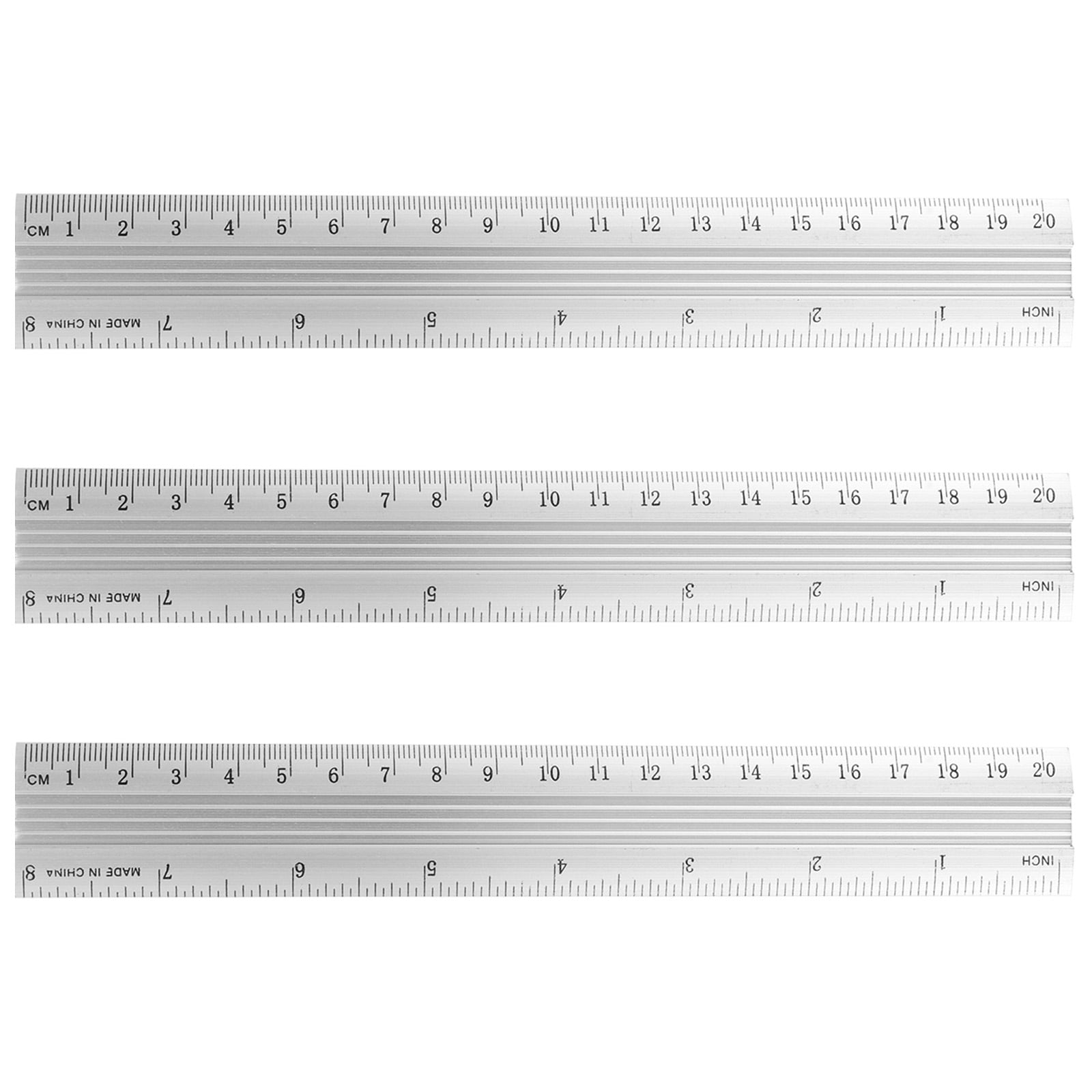 3Pcs Drawing Ruler Tool Scale Drawing Ruler Portable Measuring Tools ...