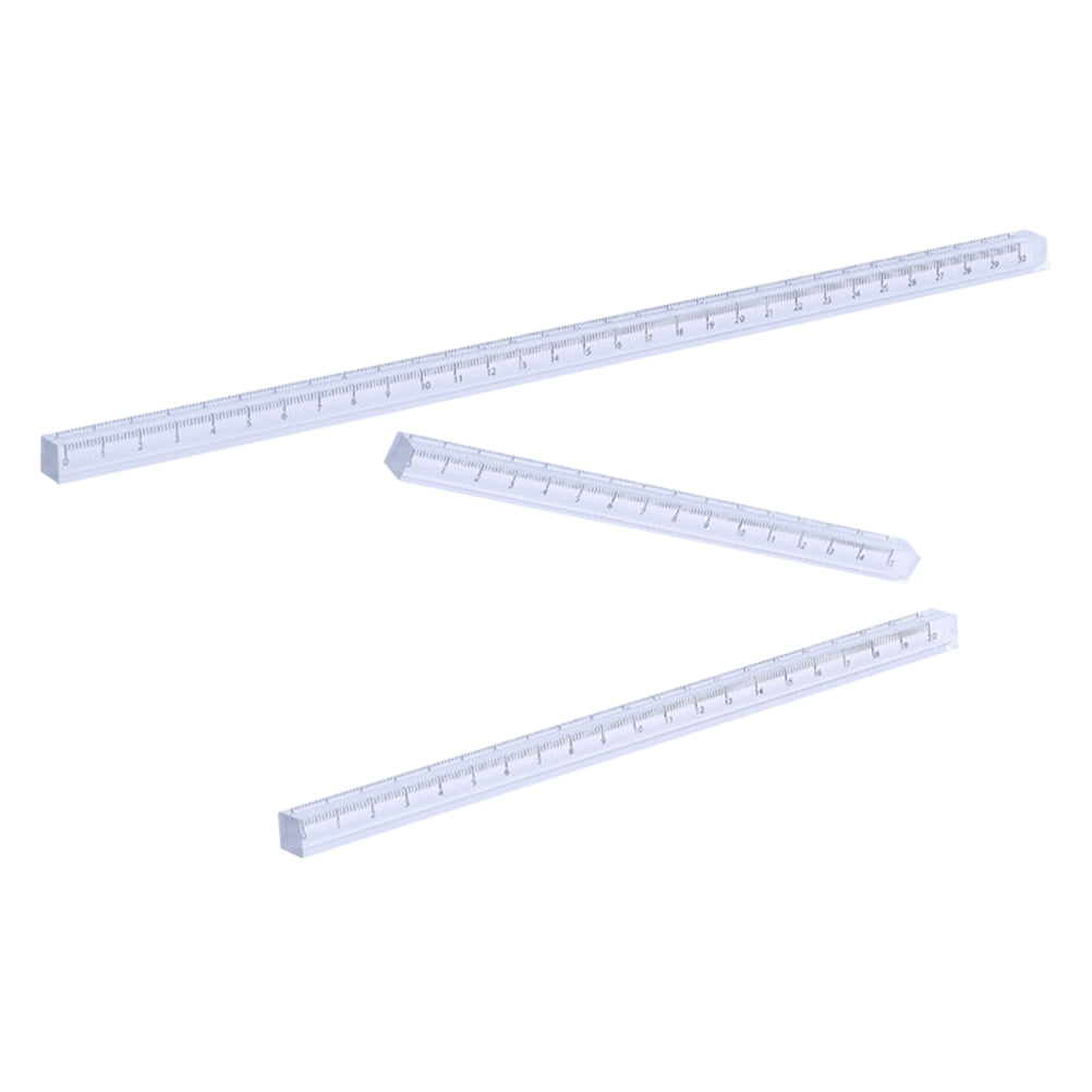 Raindrops 3Pcs Precise Measuring Rulers for Drawing and Drafting ...