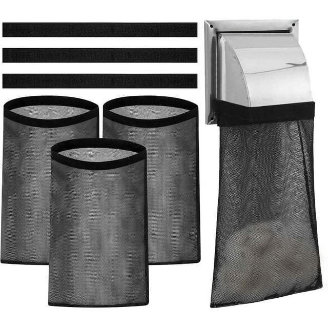 3Pcs Dryer Vent Lint Bag, Lint Trap Catcher for Dryer Vent, Lint Vent ...