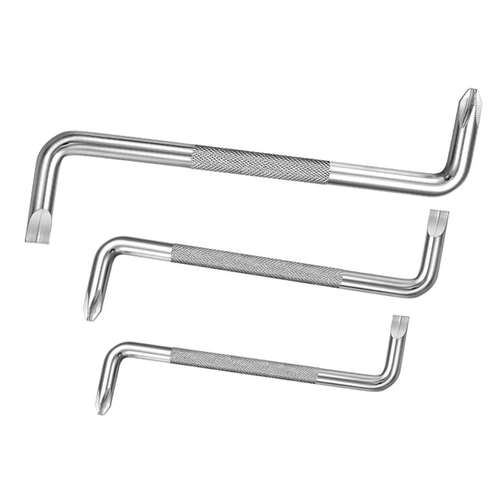 3Pcs Dual-Use S-Shaped Screwdriver - High Torque, Comfortable Grip, 90 ...